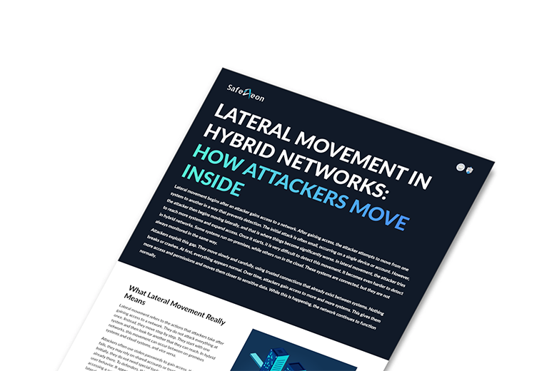 Lateral Movement in Hybrid Networks: Hidden Internal Threats